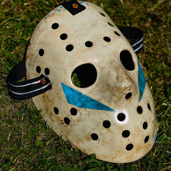 Friday the 13th Part 5 Hockey Mask - Etsy