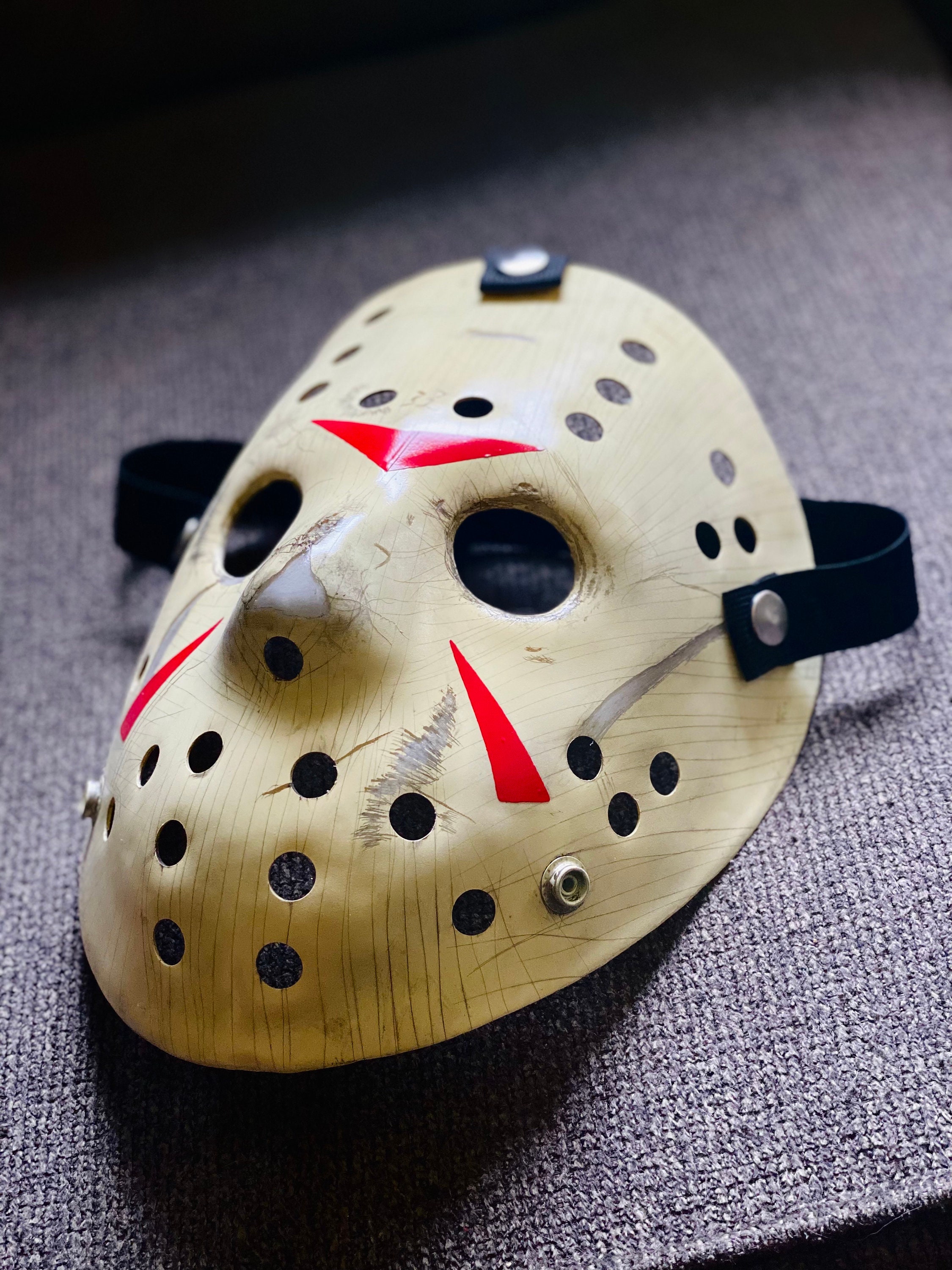 Friday the 13th Part 3 Barn Scene Jason Voorhees Hockey Mask - Etsy