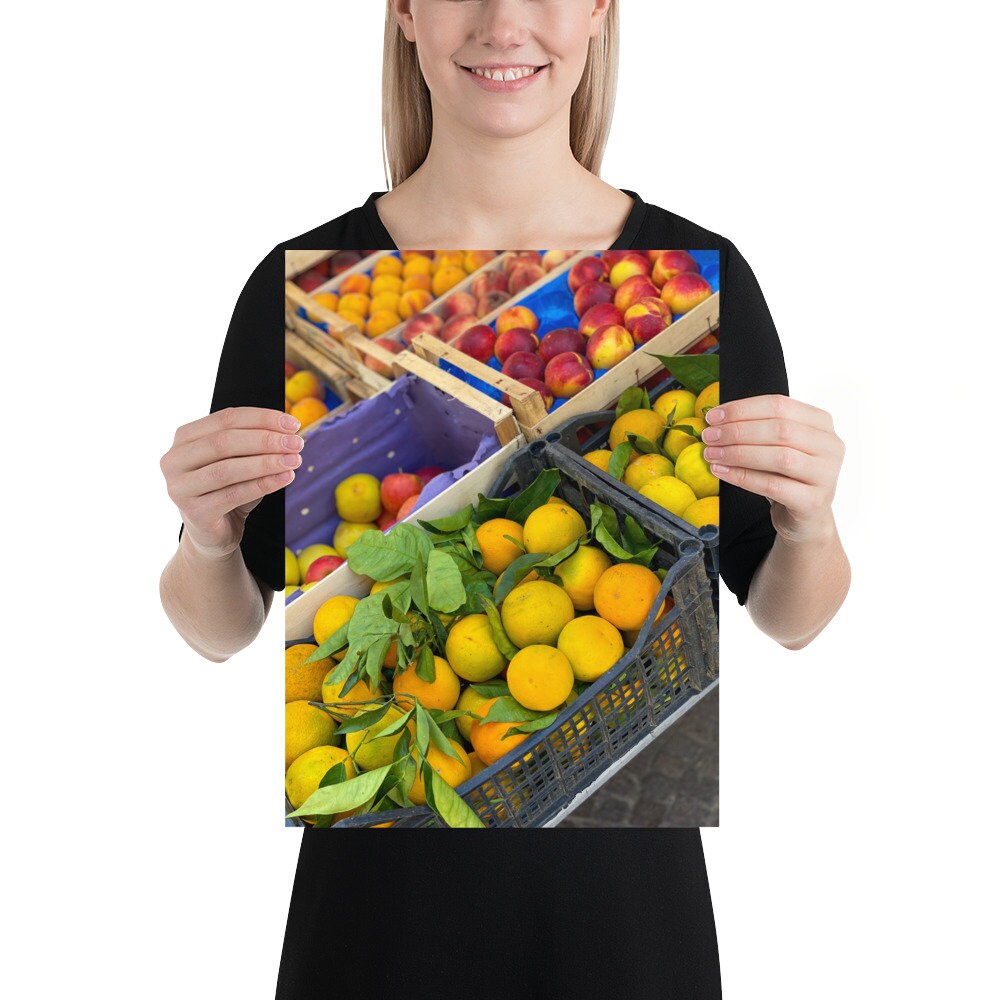 Sorrento Italy Photography Print - Fresh Fruit Photography - Southern ...