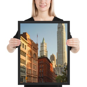 Framed Photograph - NYC - New York City Architecture Print - Urban ...