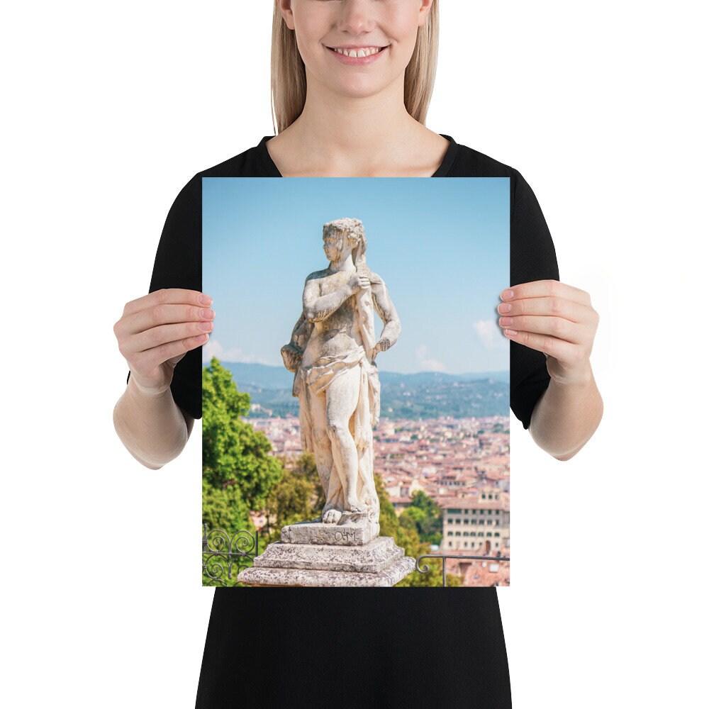 Boboli Gardens Statue Florence Italy Photography Print - Italian Statue ...