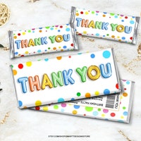 Printable Appreciation Chocolate Candy Bar Wrapper. Thanks a Chocolot ...