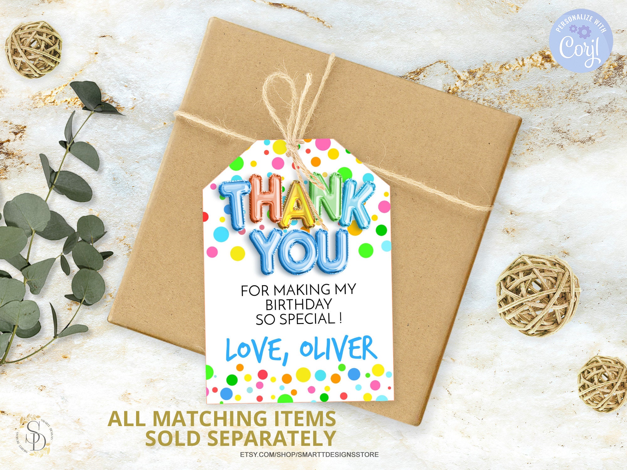 Editable Polka Dots Water Bottle Labels Birthday Party - Etsy