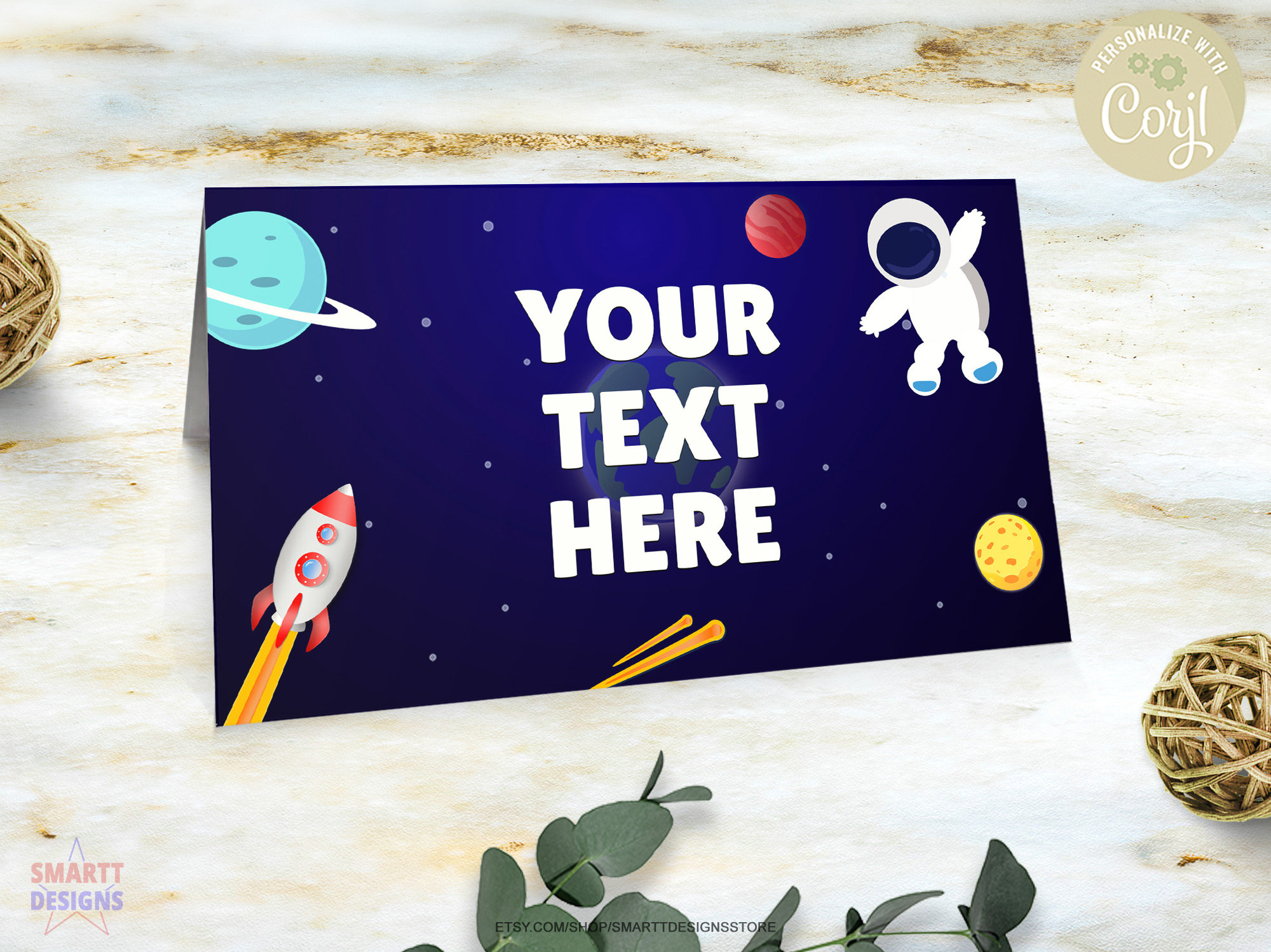 Editable Outer Space Candy Bar Wrappers, Boy Birthday Planets Hershey ...