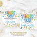 Editable Polka Dots Water Bottle Labels Birthday Party - Etsy