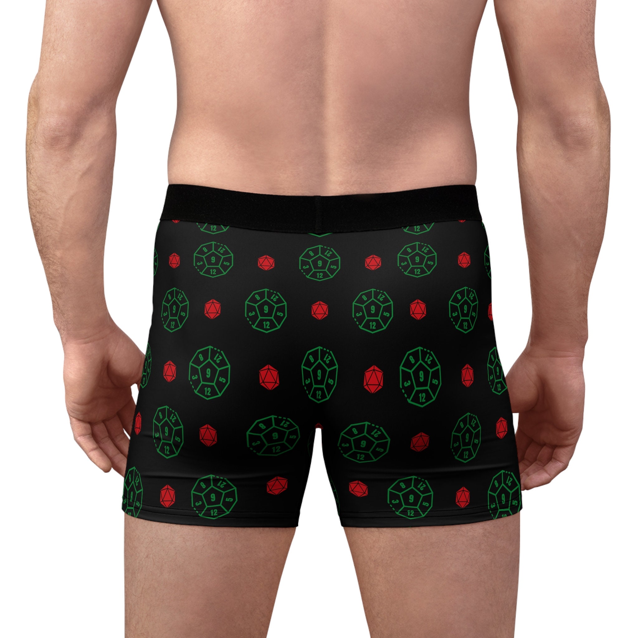 Dnd Boxer Briefs Dungeons and Dragons Gift Dice Underwear - Etsy