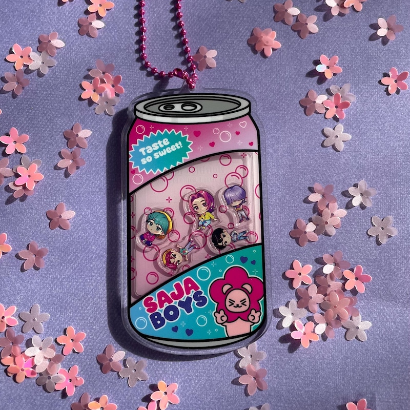 Kpop Soda Pop Keychain - Etsy UK
