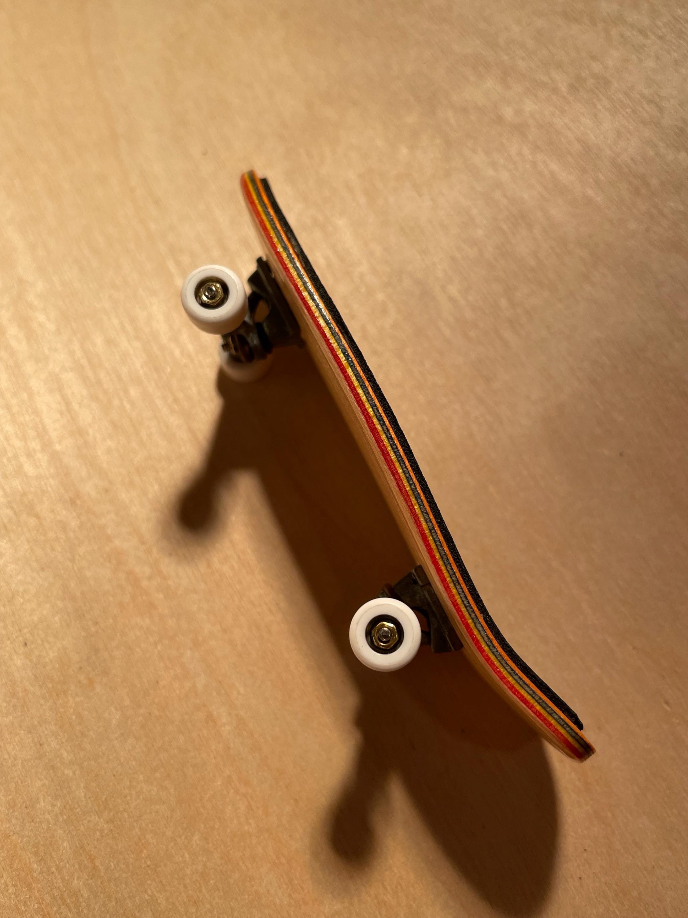 5 Ply Old School Wooden Fingerboard Cruiser - Etsy