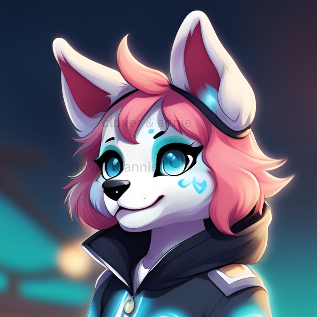 Cute Furry Adopt, Kemona Furry Icon, Headshot, Kawaii Fursona PFP ...