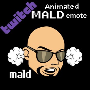 Twitch Emotes, Animated Emotes, MALD Emote for Twitch, Digital, Funny ...