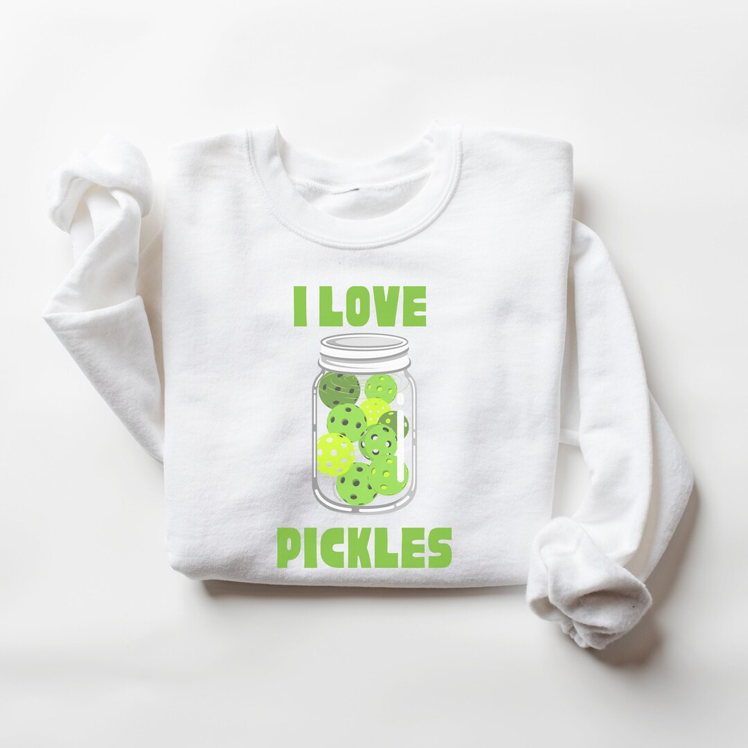 Pickleball Picklejar Sweatshirt, Pickleball Gifts - Etsy
