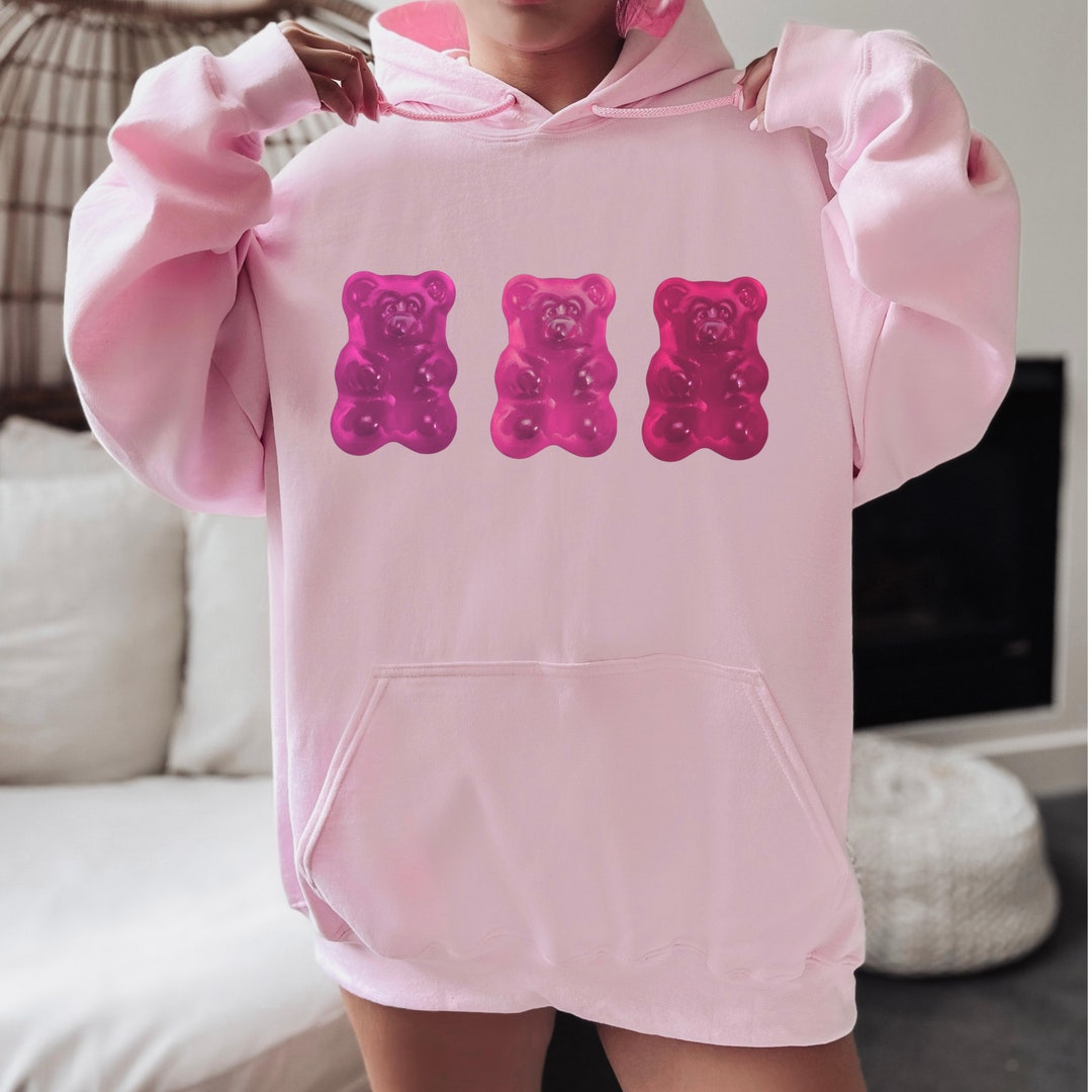 Gummy Bears Hoodie, Y2K Hoodie, Retro 80s Vibes, 90s Hoody - Etsy