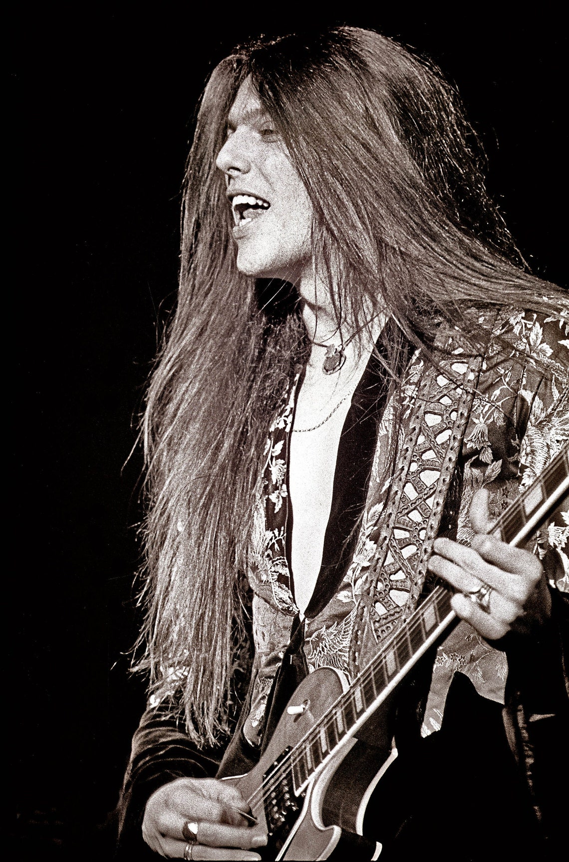 Thin Lizzy - Concert Photo - Scott Gorham - Winterland, San Francisco ...