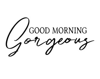 Good Morning Print - Etsy