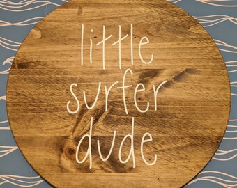 Little Dude Sign - Etsy