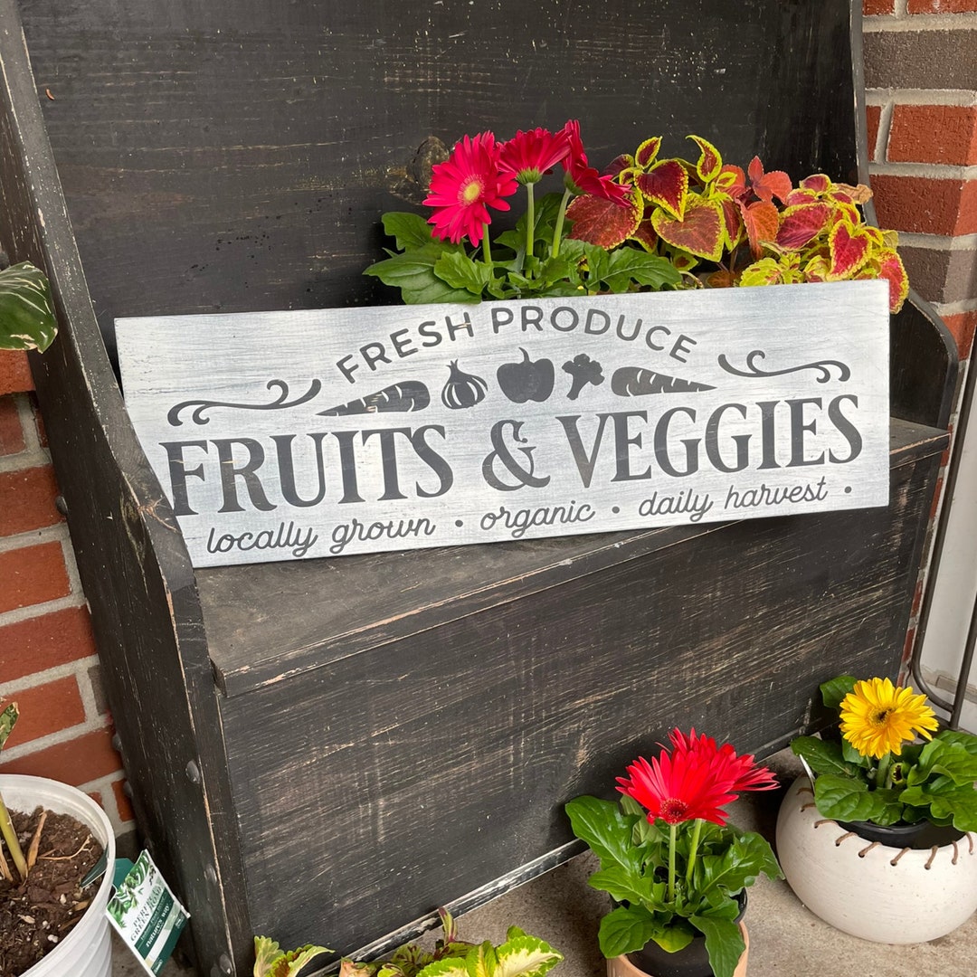 Kitchen Sign, Farmhouse Kitchen Sign, Wood Kitchen Sign, Wood Kitchen ...