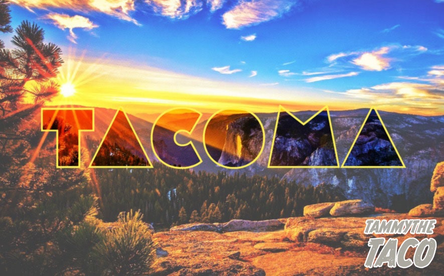 TACOMA Sunrise Startup and Radio off Screen - Etsy