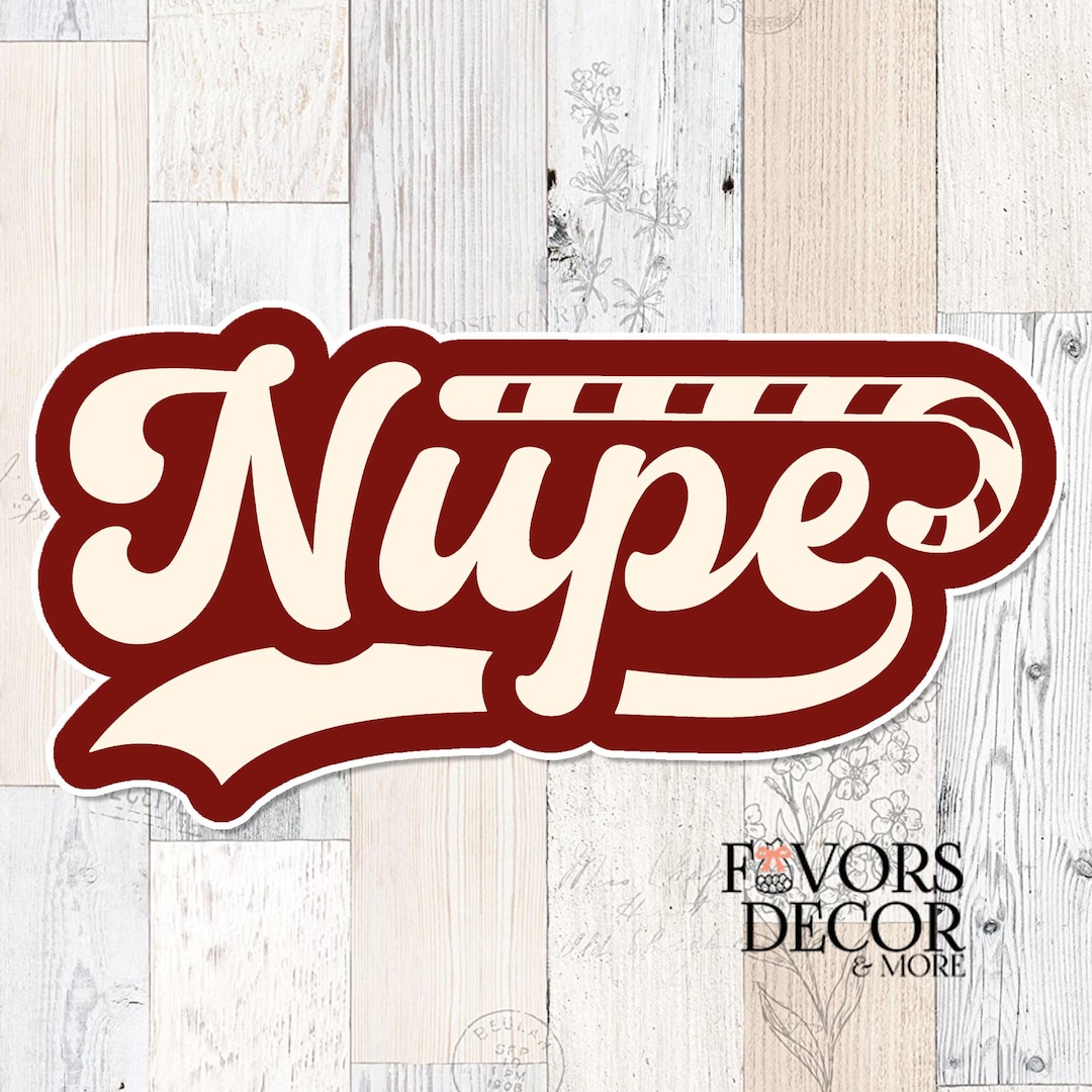 Nupe Sticker, Waterproof Adhesive Vinyl Decal, Kappa Alpha Psi Sticker ...