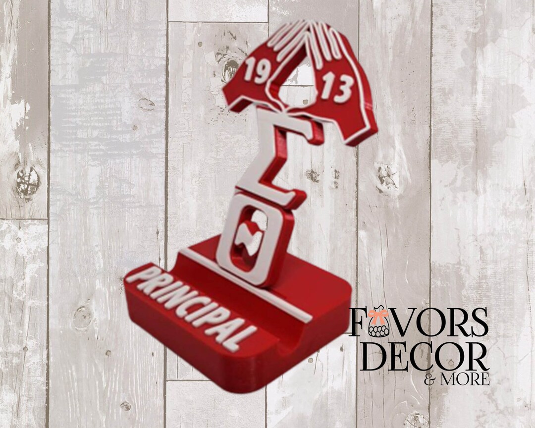 Delta Principal Phone Holder Delta Sigma Theta Phone Holder, Desk ...