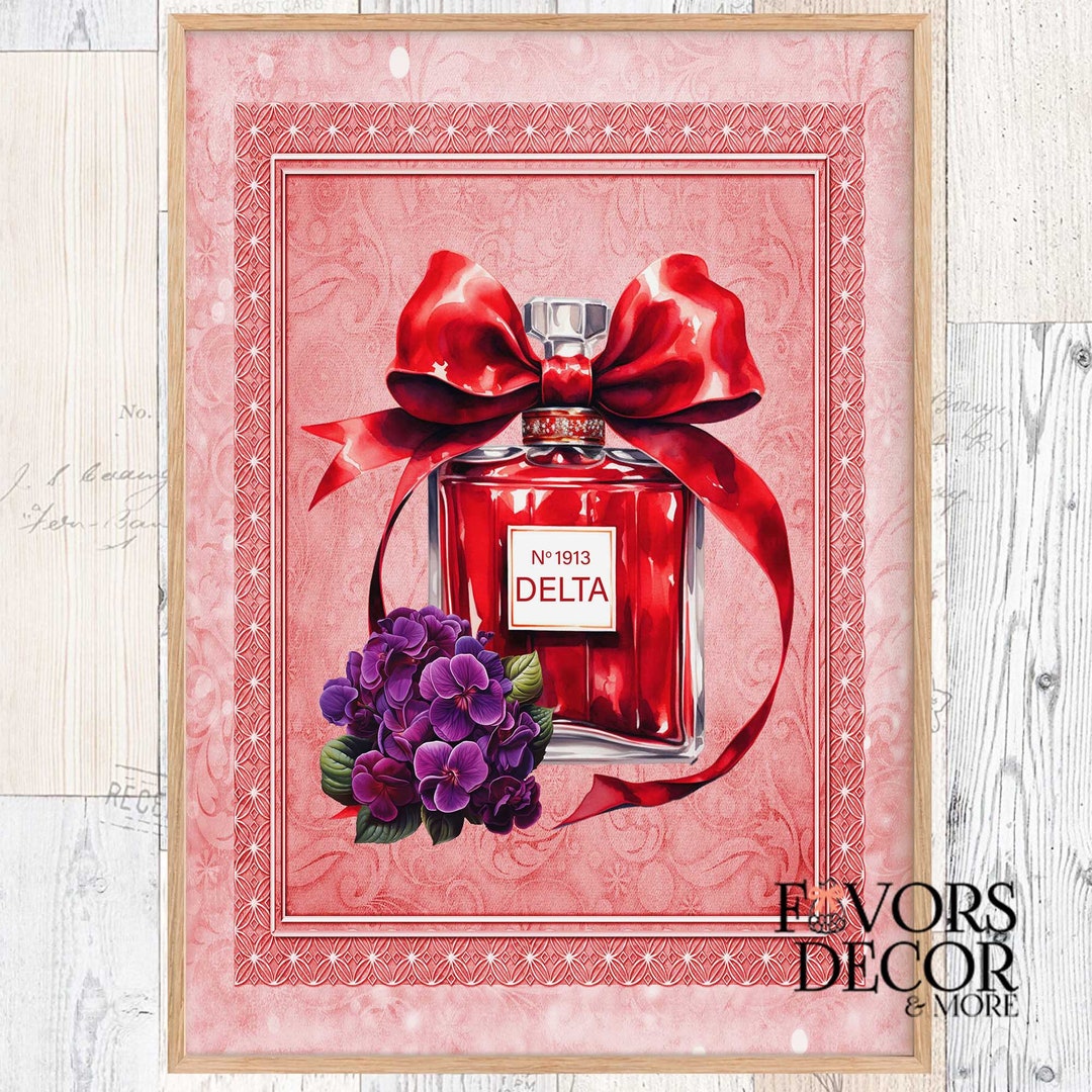 Delta Sigma Theta No. 1913, Personalized Delta Poster Keepsake, Probate ...