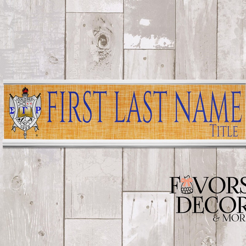 Sigma Gamma Rho Decor - Etsy