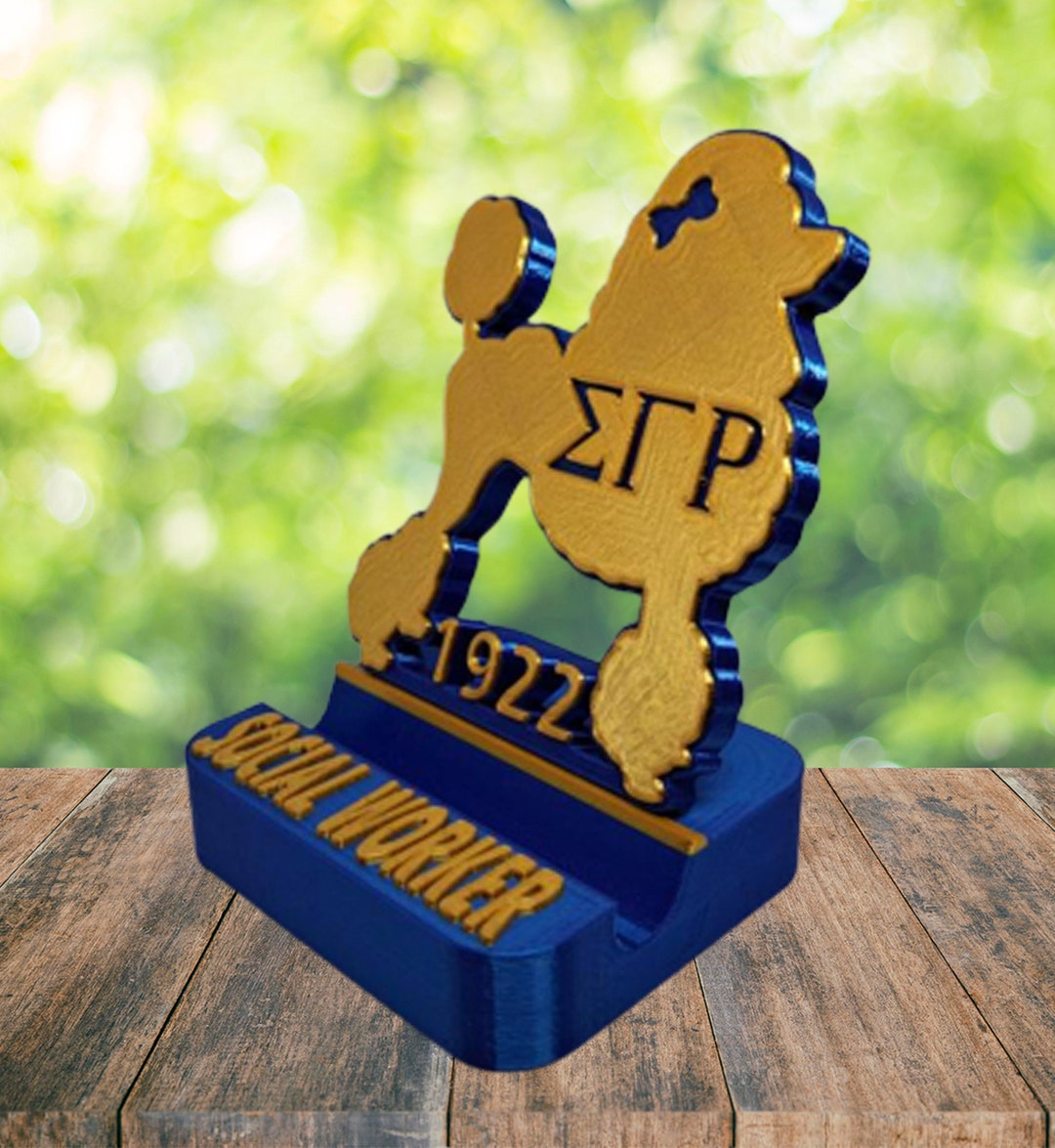 Sigma Gamma Rho Social Worker, Case Worker or Counselor Phone Holder ...
