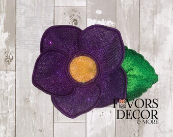 African Violet Pin - Etsy