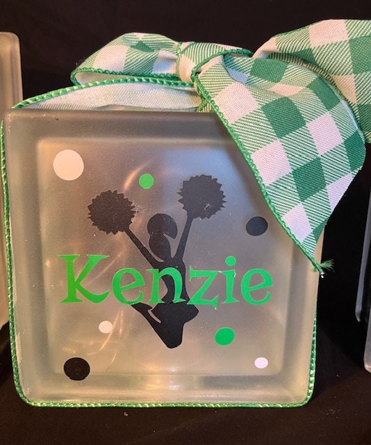 Sport & Kids/teens Activities Glass Block, Unique Gift, Lighted Glass ...