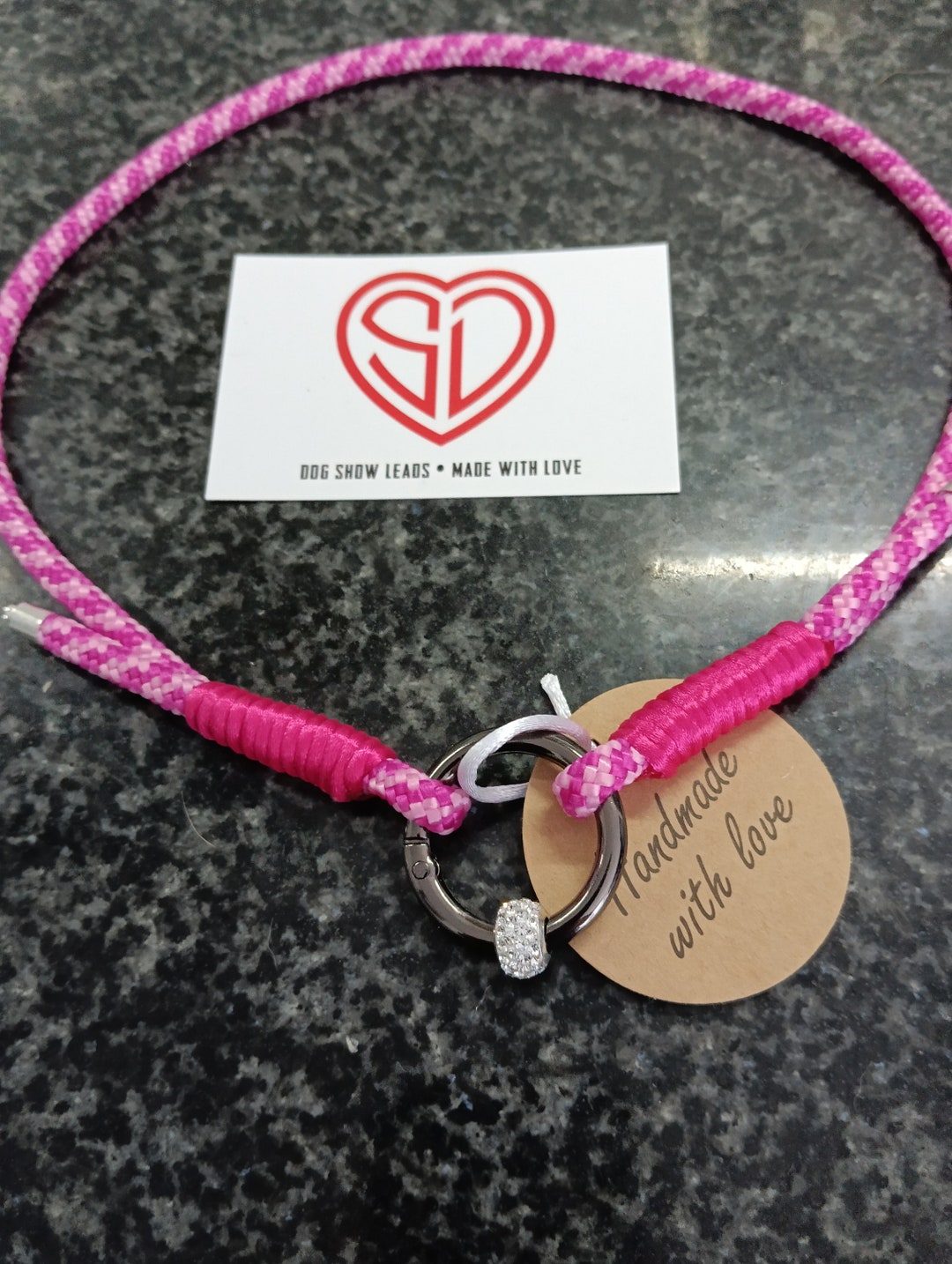 Dog Identification Collar, Dog Tag House Collar, Paracord - Etsy