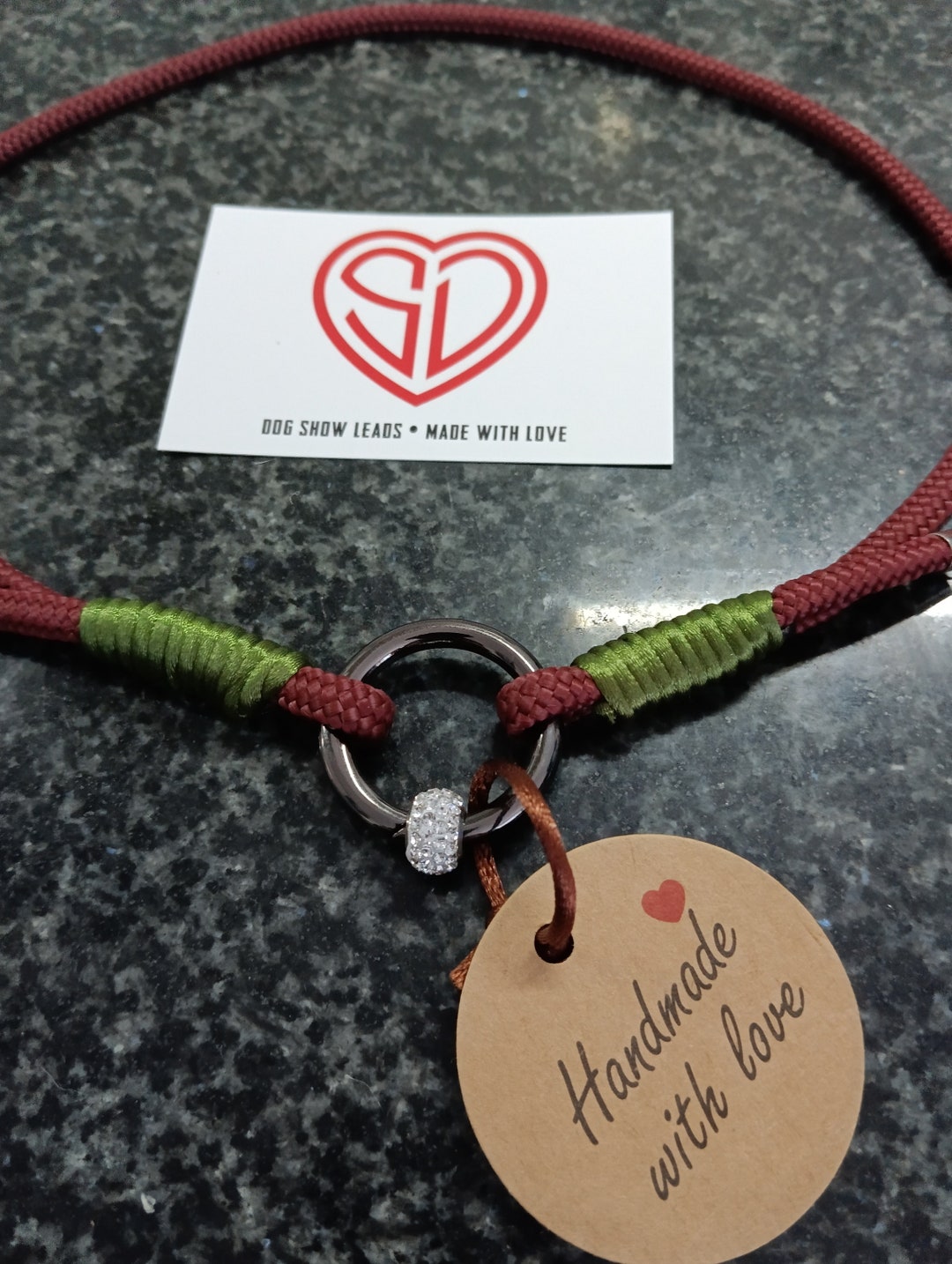 Dog Identification Collar, Dog Tag House Collar, Paracord - Etsy