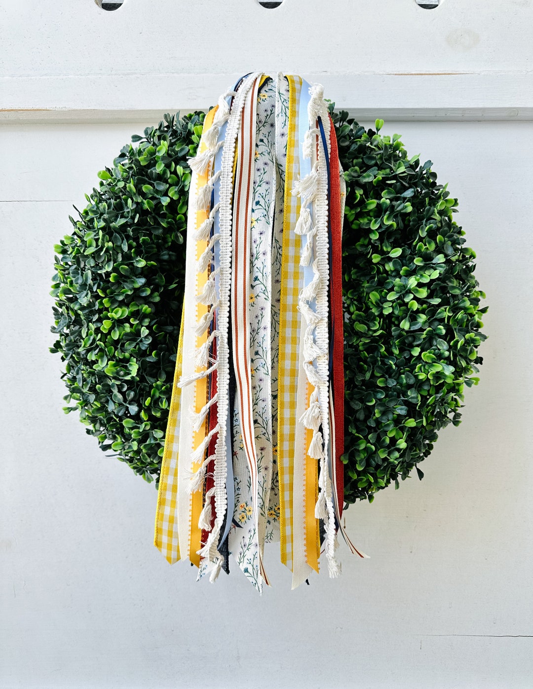 Boho Floral Ribbon Bundle - Etsy