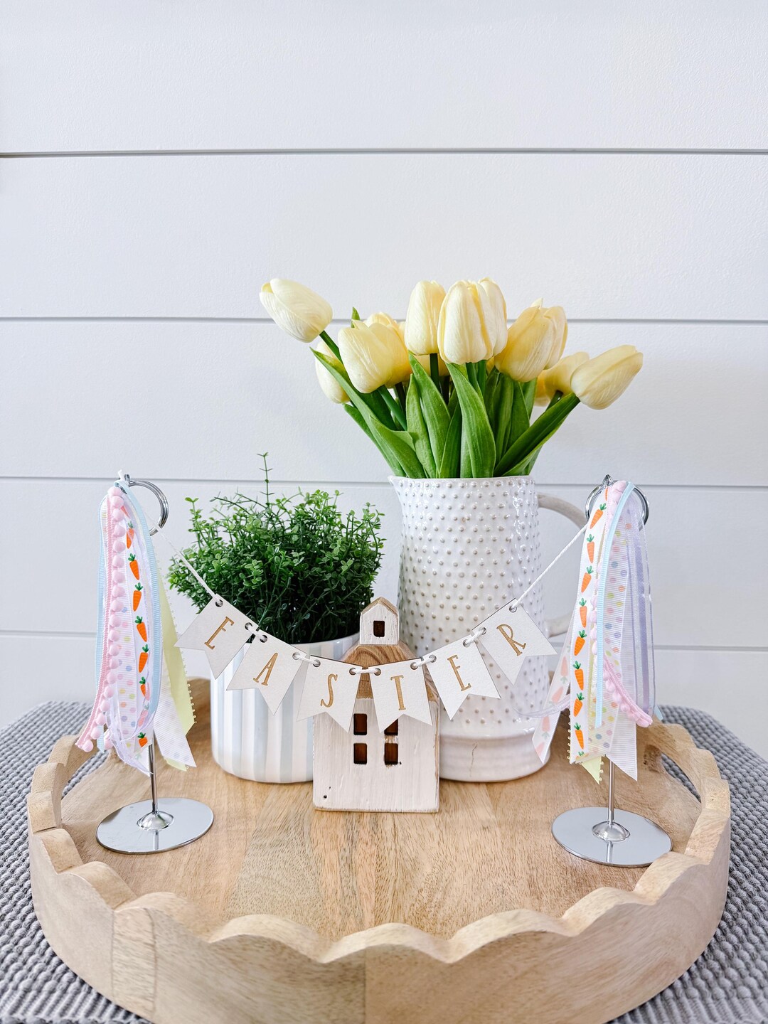 Happy Easter Mini Ribbon Bundle With Banner - Etsy
