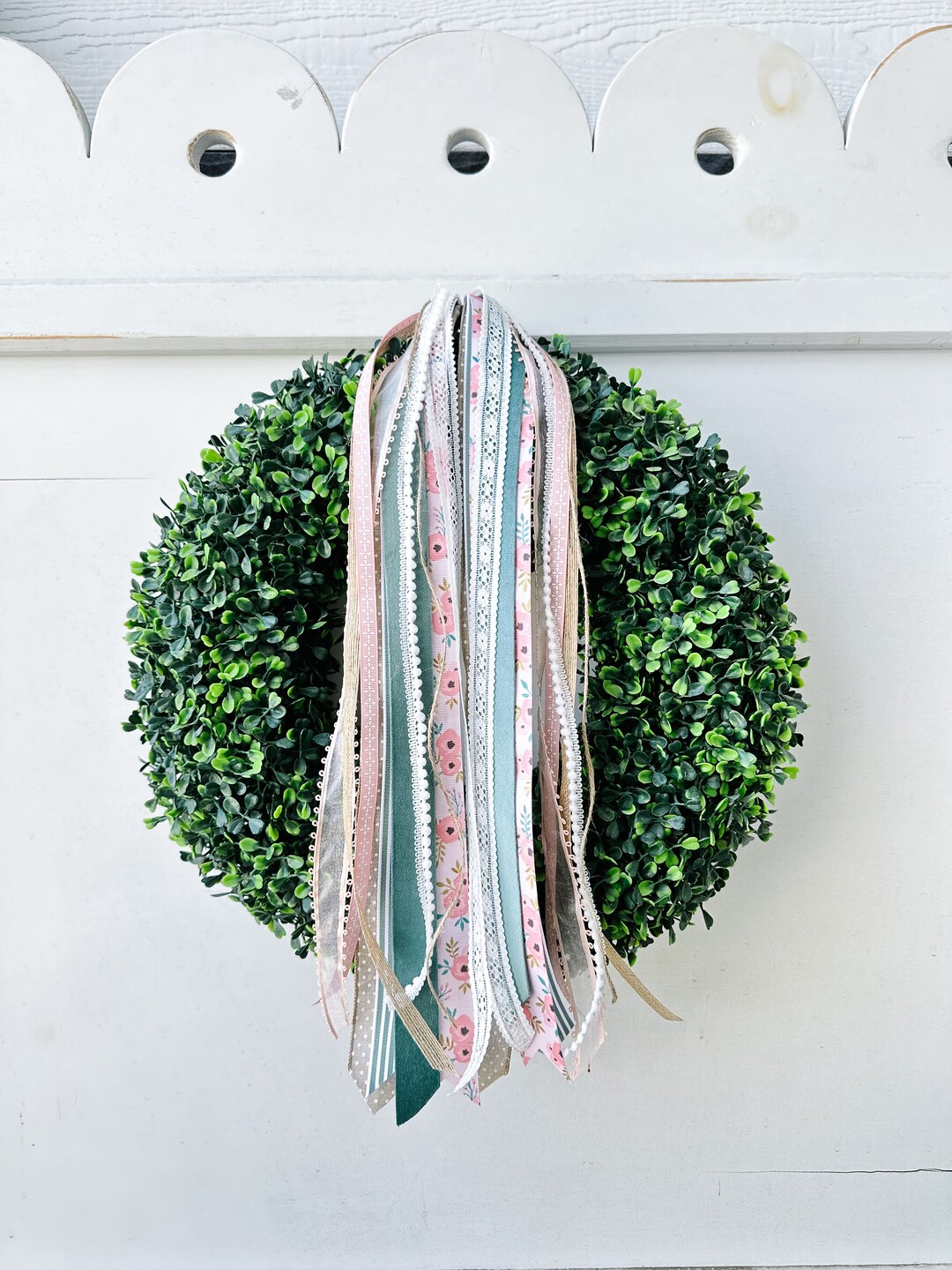 Pink Floral Ribbon Bundle - Etsy