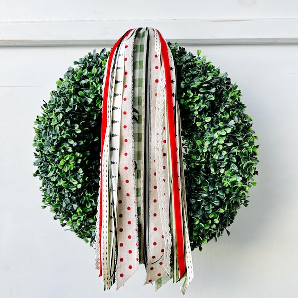 Christmas Plaid Ribbon - Etsy