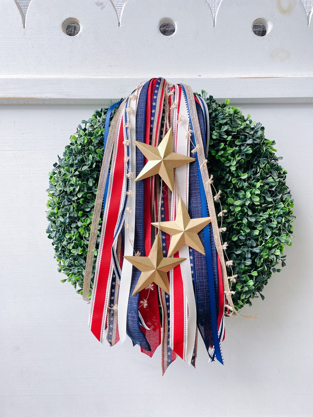 Stars & Stripes Ribbon Bundle - Etsy