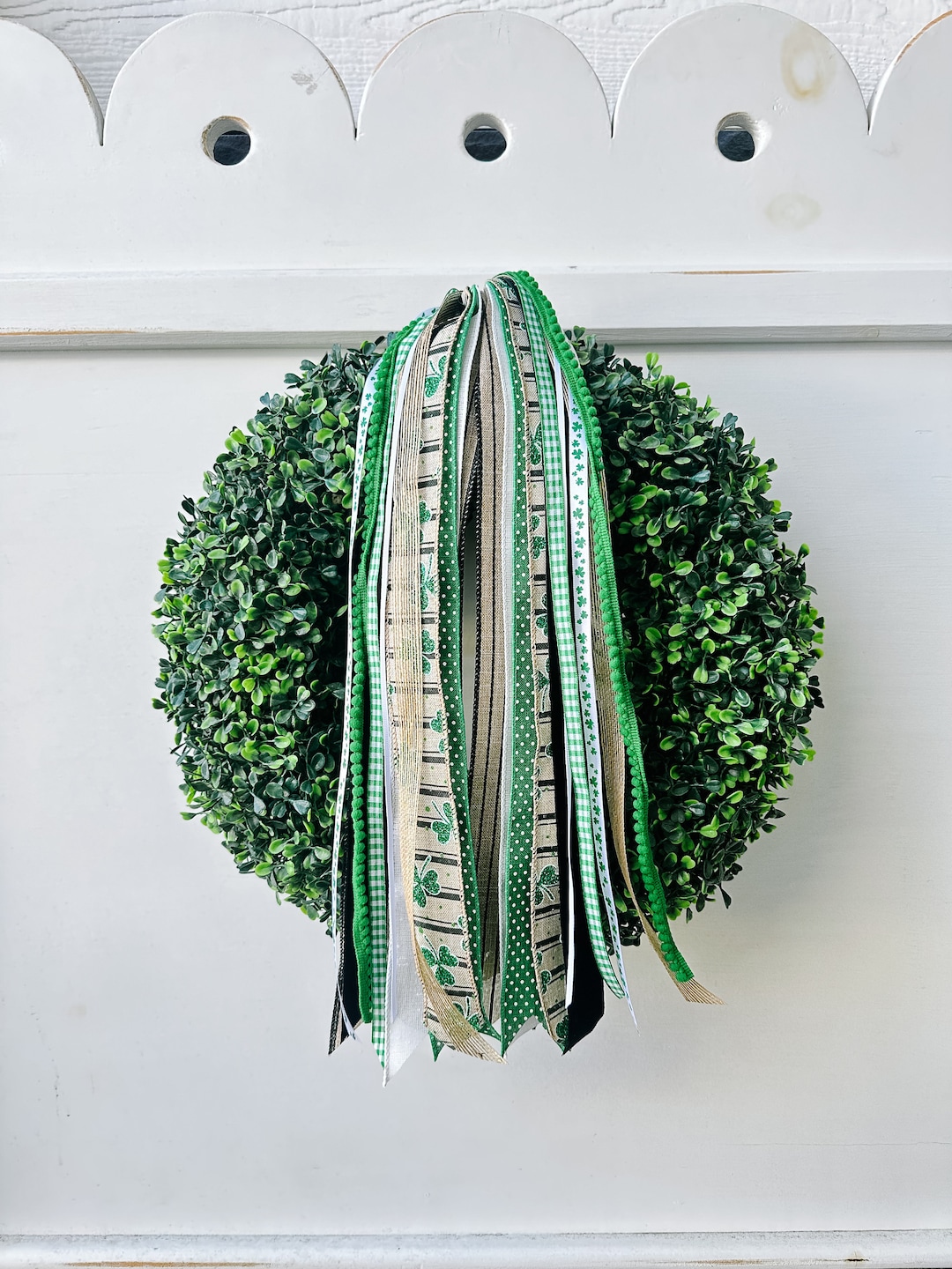 Rustic Shamrock Ribbon Bundle - Etsy