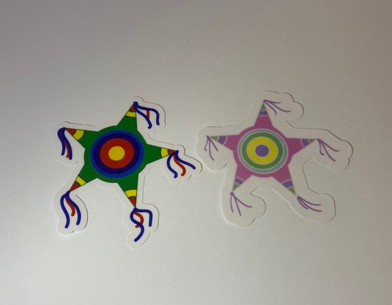 Pinata Stickers Pinata Latino Stickers - Etsy