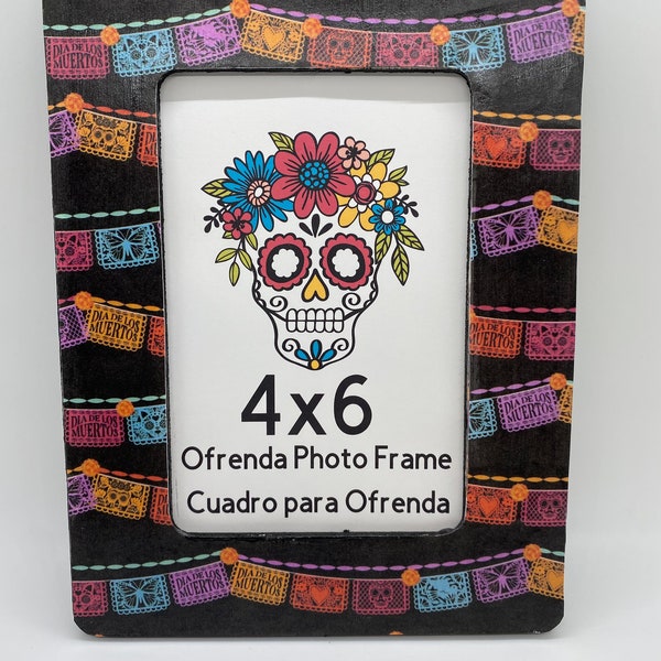 Dia De Muertos Picture Frame - Etsy