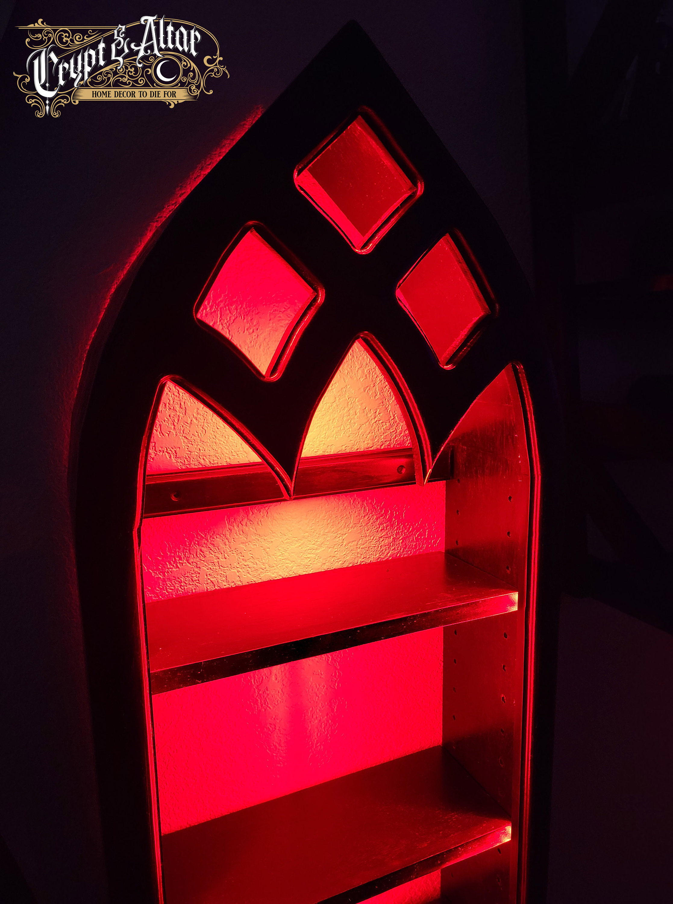 The Sinister Arch Shelf - Etsy
