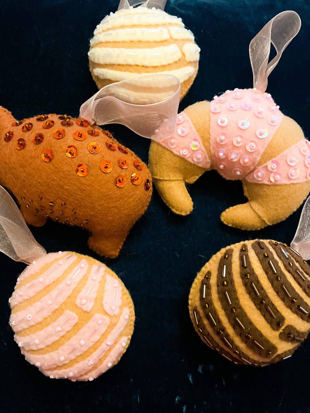 Pan Dulce Ornament Set - Etsy