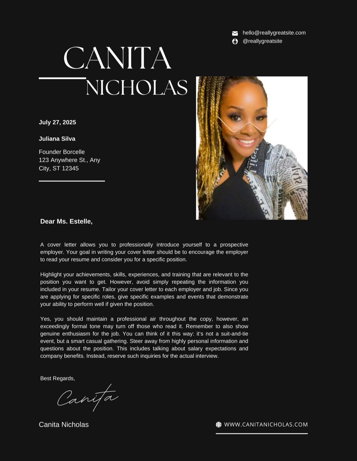 Personalized Cover Letter and Resume - Etsy