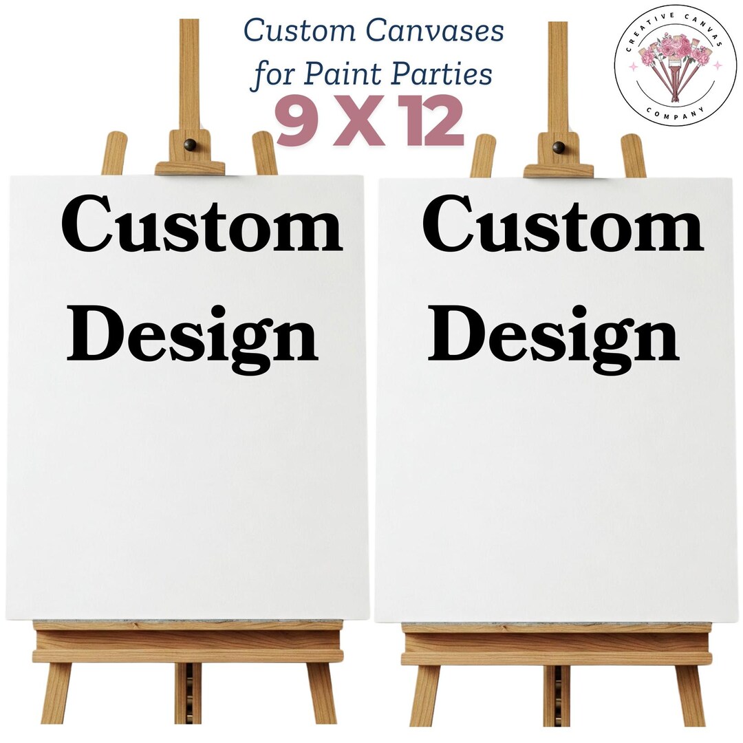 Custom Canvases for Paint Parties - Etsy