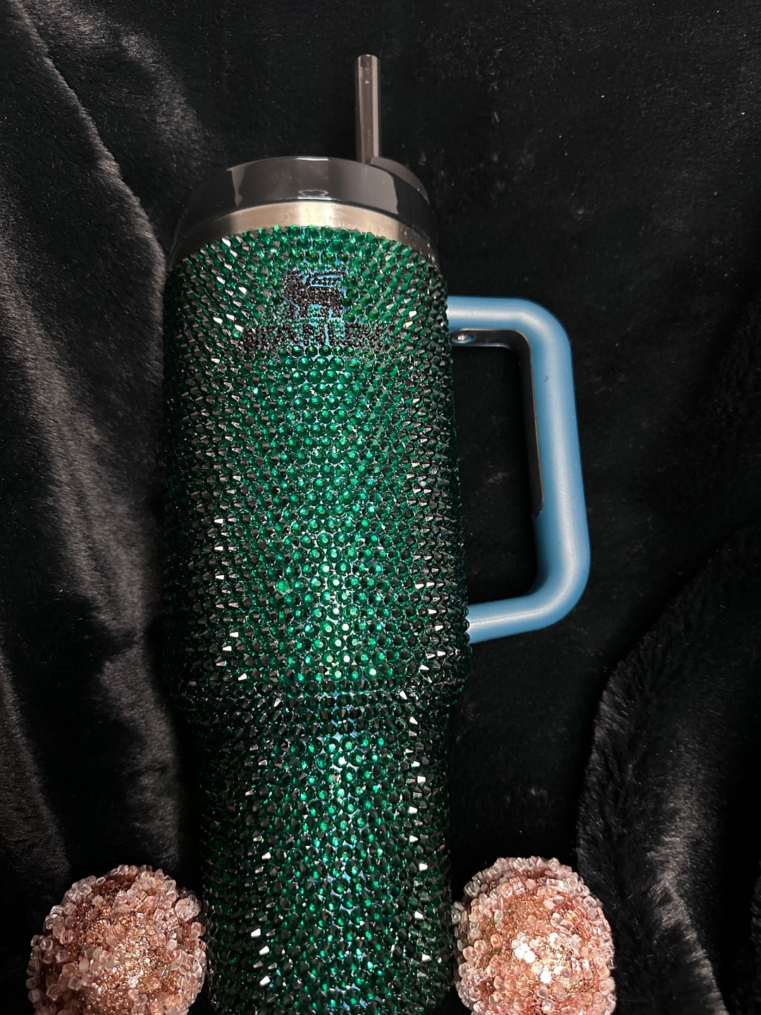 Balsam Glow (green) Bling Stanley Tumbler - Etsy