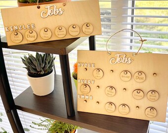 Laser Cut Chore - Etsy