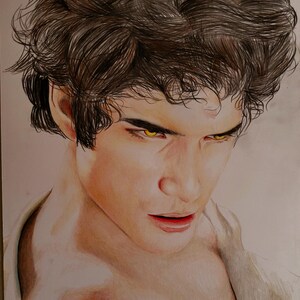 Portrait of Scott Mccall From Teen Wolf - Etsy