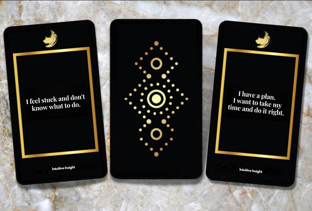 Oracle Decks - Insight Messages Oracle Deck | MINI ORACLE DECK - Etsy