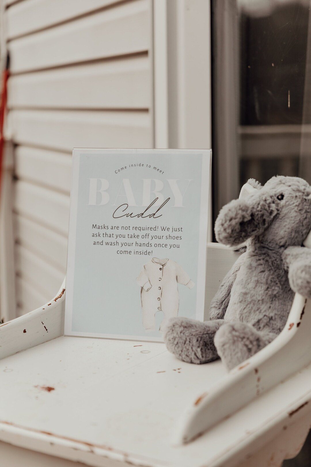 Baby Boy Welcome Sign - Etsy