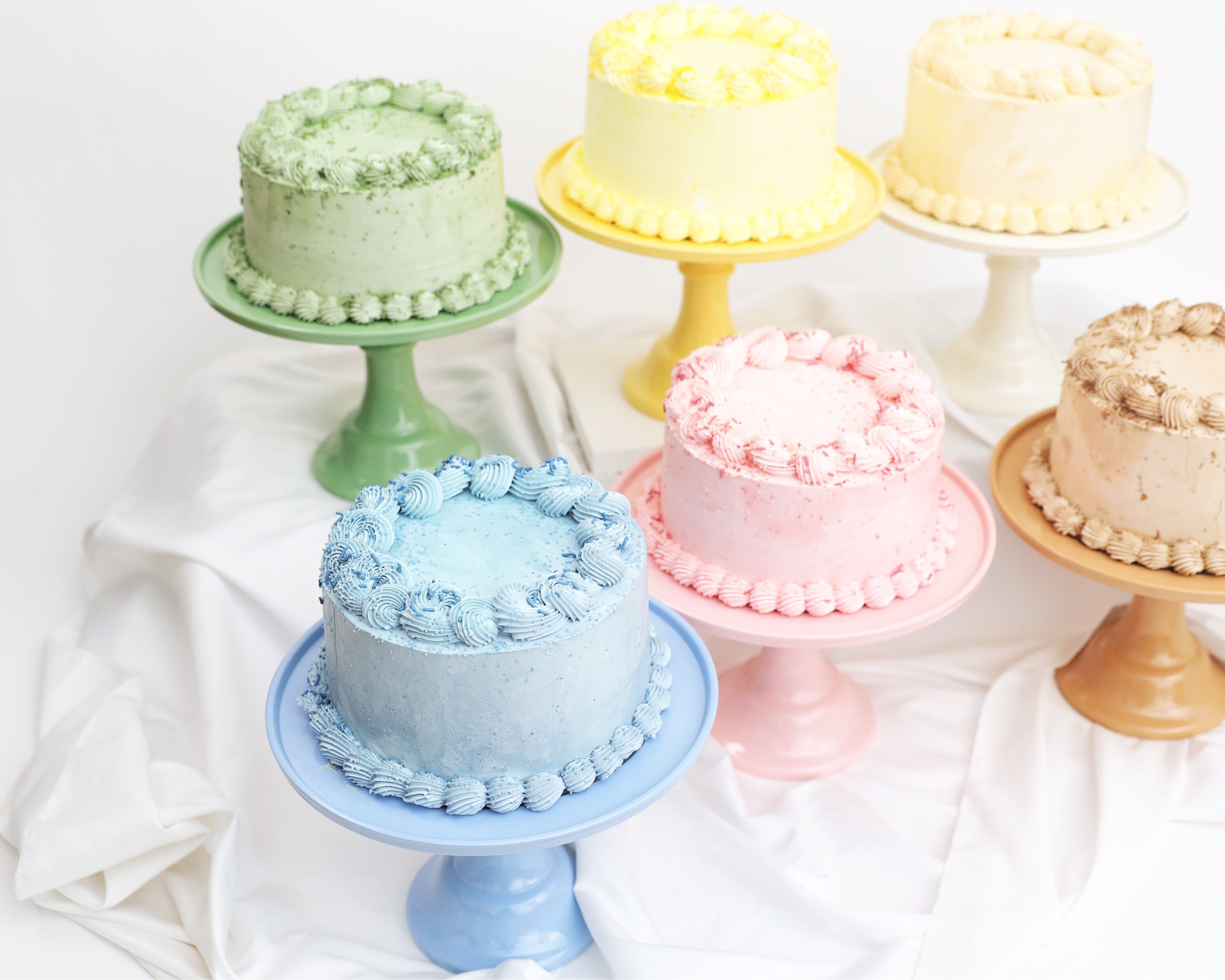 NEW COLOR Wedgewood Blue Melamine Cake Stand Light Blue - Etsy