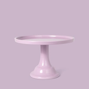 Lilac Purple Melamine Cake Stand-small | Dessert Stand | Mini Cake ...