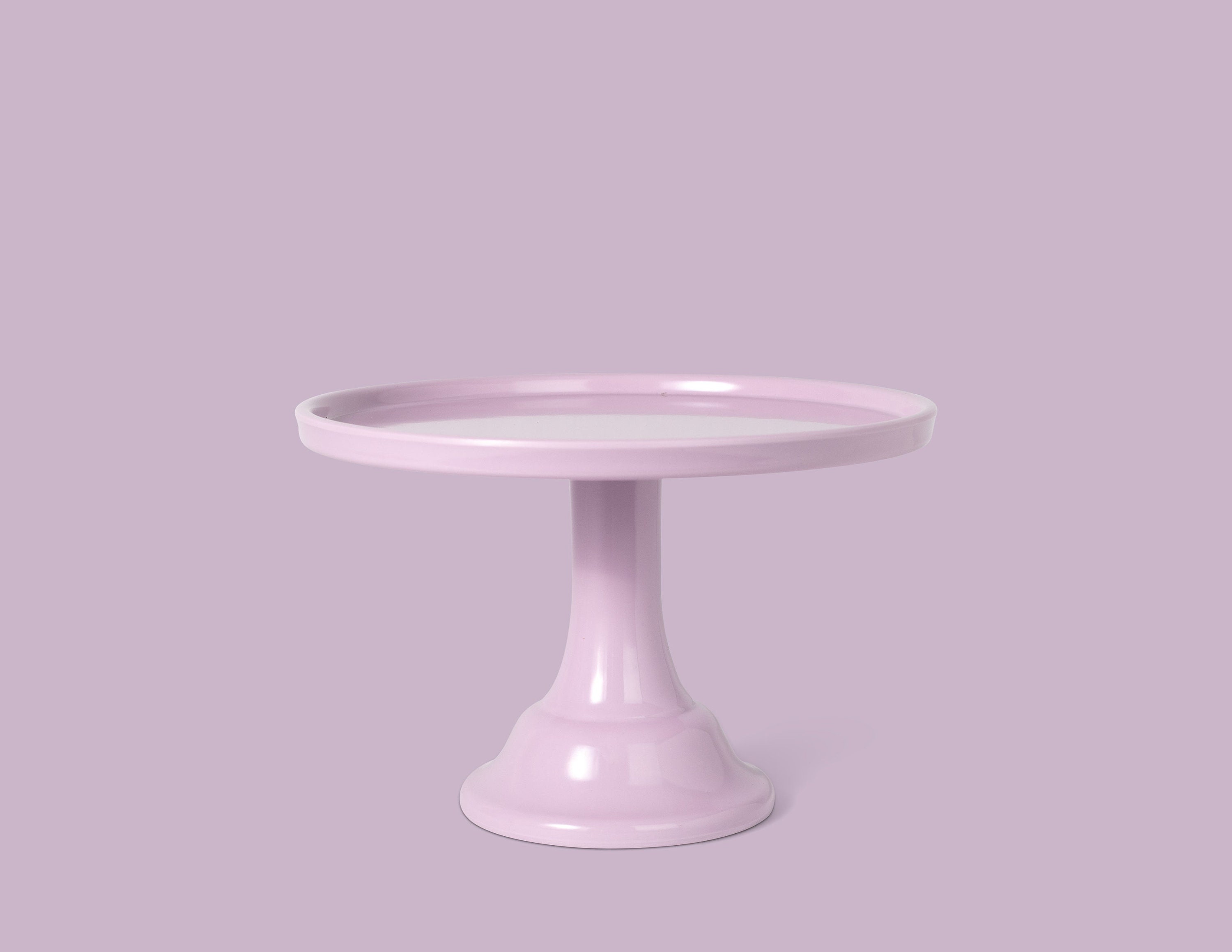 Lilac Purple Melamine Cake Stand-small | Dessert Stand | Mini Cake ...